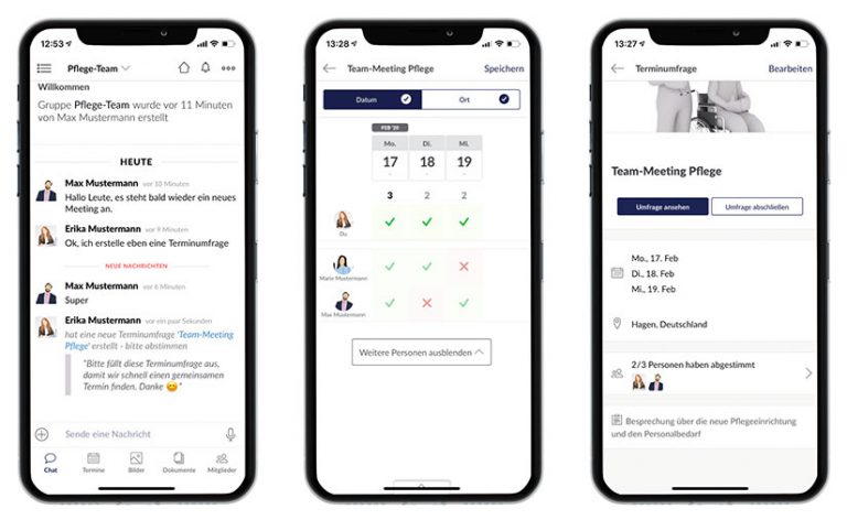 Unsere Mitarbeiter App für die interne Kommunikation